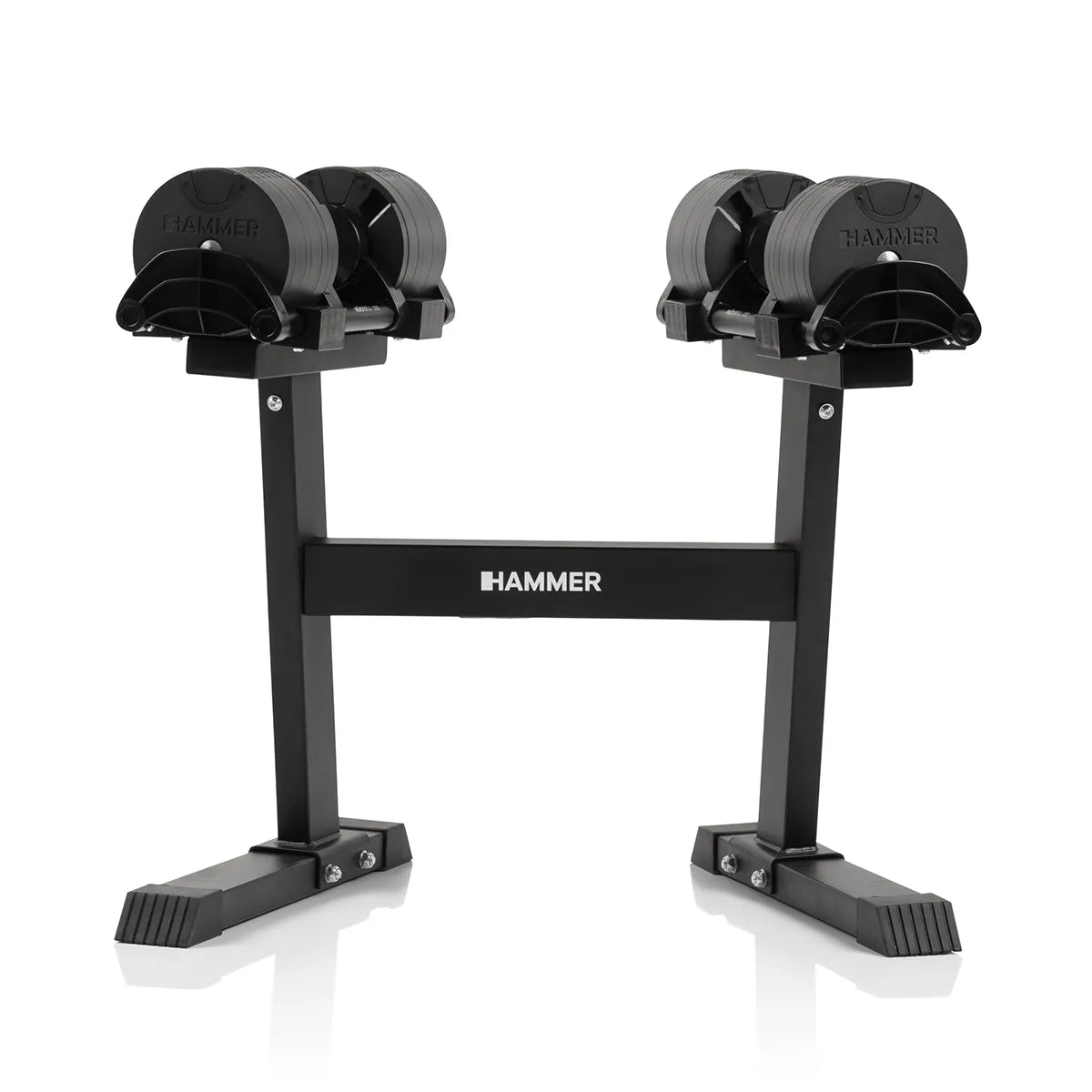 Finnlo SmartLock Dumbbell Set 2x20 kg - Incl Staander – FitnessKing
