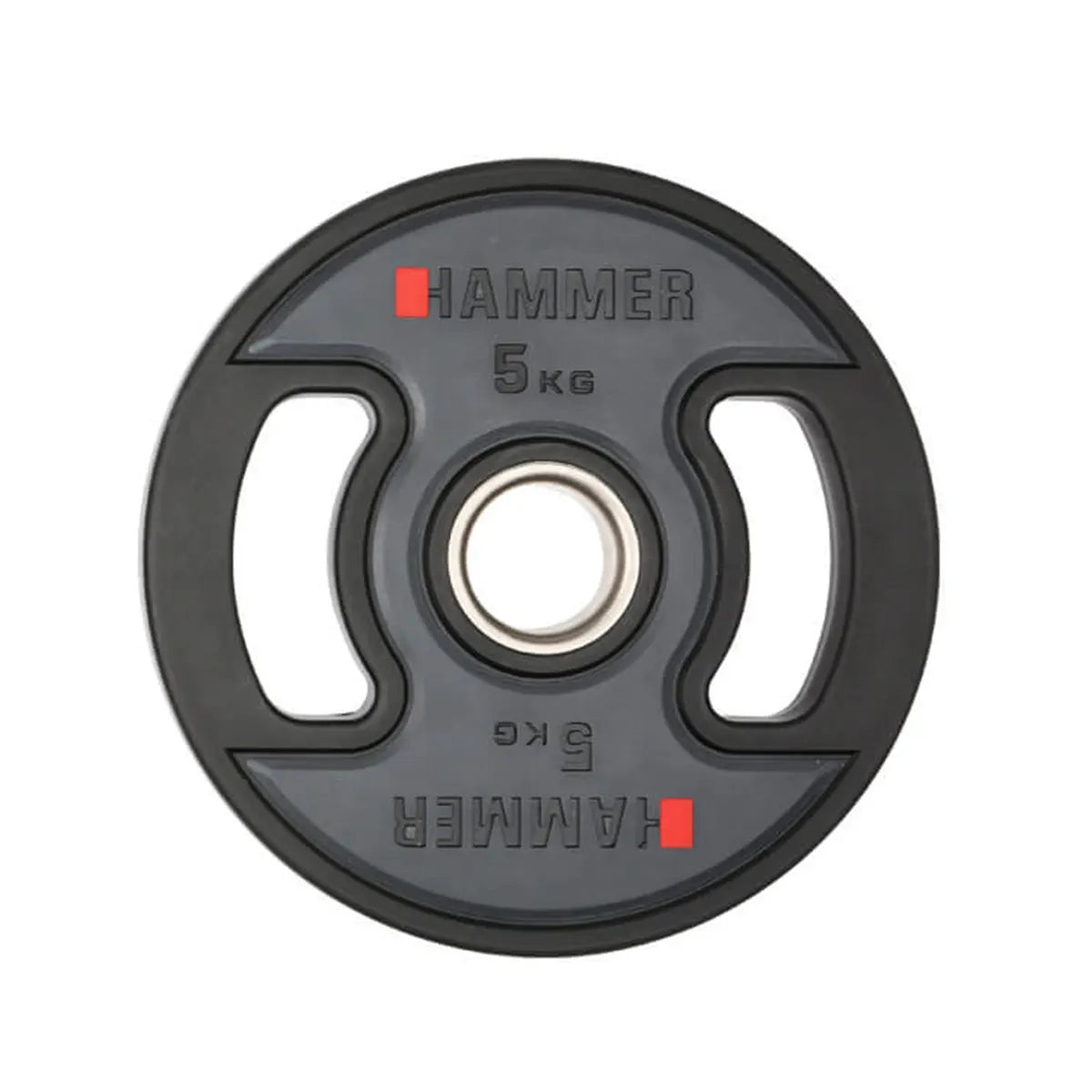 Disque de poids olympique Hammer PU 50 mm / 5 kg – FitnessKing