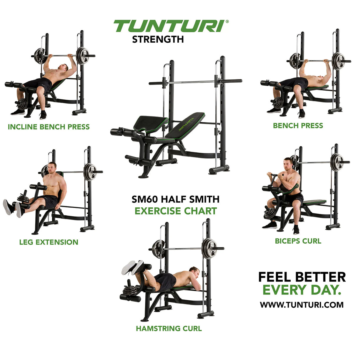 Tunturi Smith Machine SM60 – FitnessKing